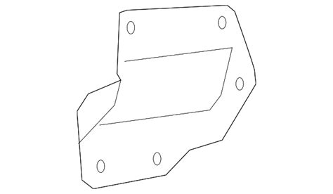 Genuine Official Toyota Fender Apron Seal Left Front Rear Part