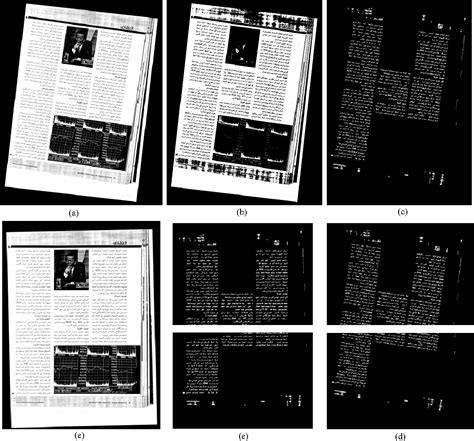 Figure 1 From A Technique For Skew Detection Of Printed Arabic Documents Semantic Scholar