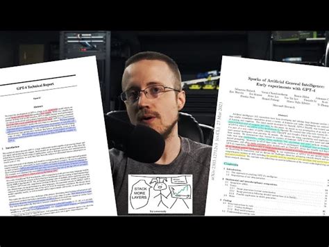 Free Video Sparks Of Agi Analyzing Gpt 4 And The Latest Gpt Llm Models From Sentdex Class