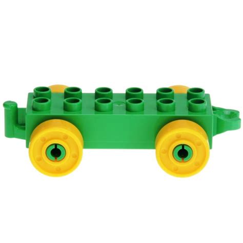 Lego Duplo Vehicle Car Base X C Bright Green Decotoys