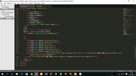 Tutorial Membuat Form Crud Menggunakan Bahasa Pemrograman Php Dan Database Mysql Judul Situs