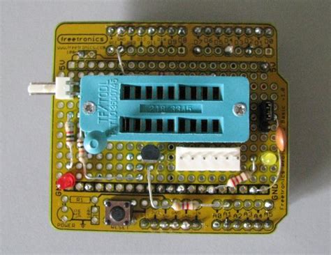 Ardpicprog Circuit Details For Bit PIC Programmer