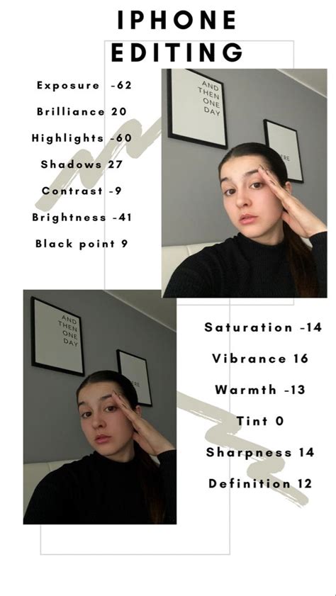 Iphone Editing Guide Dark Aesthetic Editing Foto Raf L K Teknikleri Foto Raf L K