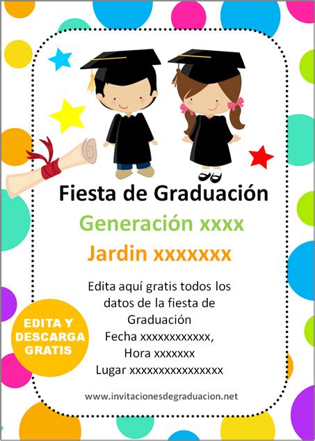 Free Printable Preschool Graduation Invitations Templates Artofit