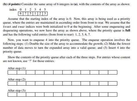 Solved 3 Queues 20 Points We Consider Different