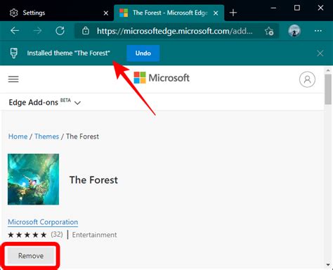 How To Add And Remove Themes In Microsoft Edge