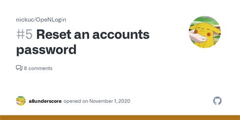 Reset An Accounts Password Issue Nickuc Openlogin Github