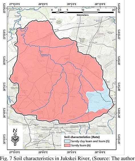Figure 7 From Gis Based Vulnerability Model Assessment Of The Alexan Dra Jukskei Catchment In