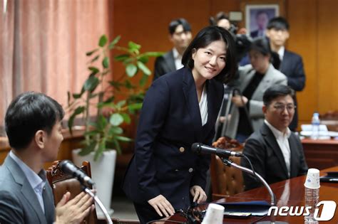금감원 찾은 최수연 네이버 대표이사 뉴스1