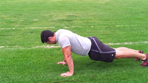 Scapula Push Ups Bootcamp Ideas