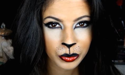 11 Easy Cat Halloween Makeup Tutorials For Every Type Of Kitty — Videos Halloween Makeup