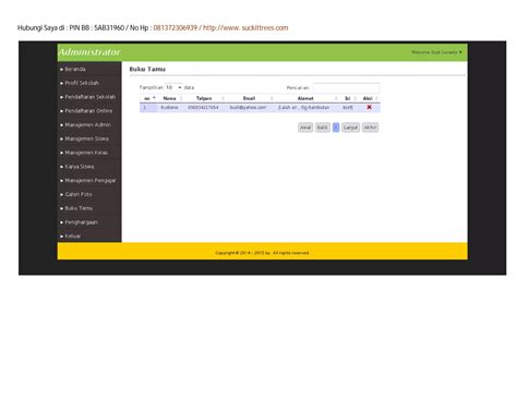 Website Sekolah Tk Php Mysql Ppt