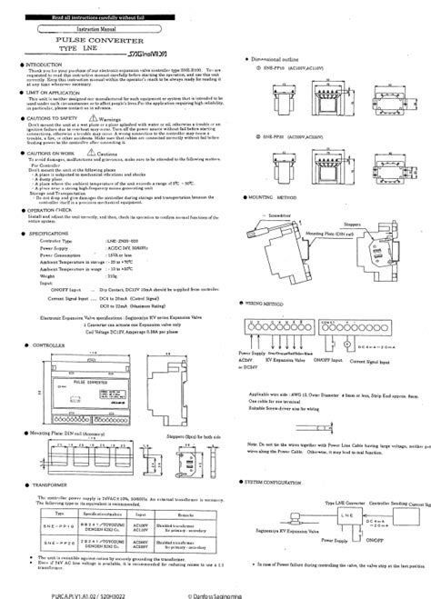 Danfoss LNE Installation Guide