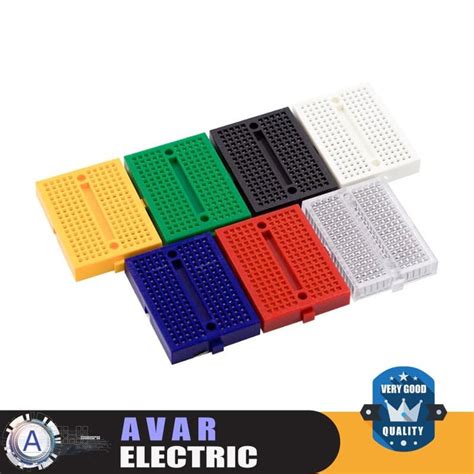 Jual Syb 170 Small Breadboard Mini Protoboard Solderless Arduino Shopee Indonesia