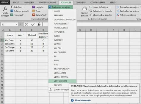 Tips Voor Excel Geneste Functies Als Vert Zoeken