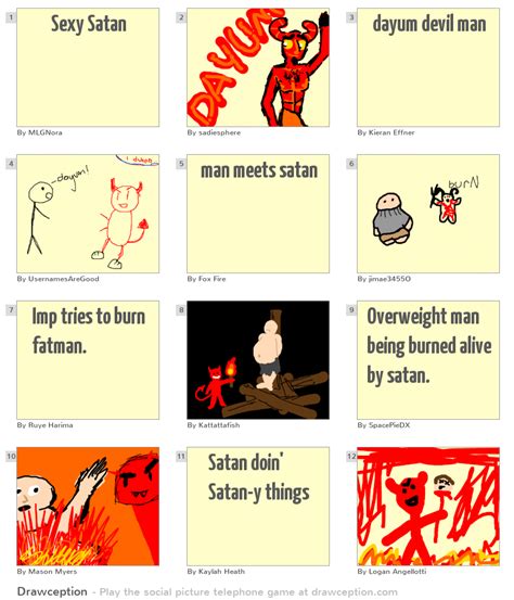 Sexy Satan Drawception