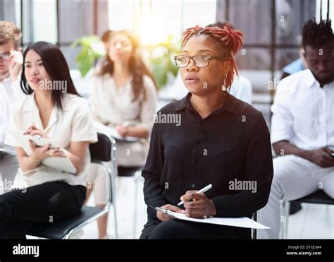 Audience At The Conference Hall Business And Entrepreneurship Concept