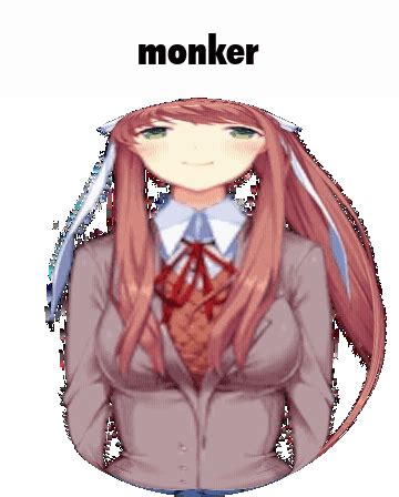 Monika Ddlc Sticker Monika Ddlc Deltadoesthings Discover And Share S