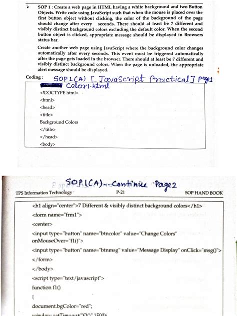 12th Science It Javascript Practical Pdf