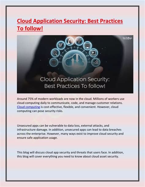 Ppt Cloud Application Security Best Practices To Follow Powerpoint Presentation Id 12003994