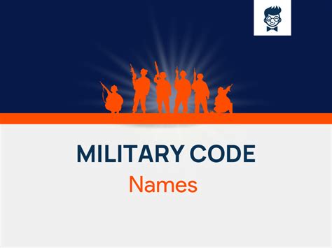 Military Code Names For Your Next Mission Brandbabe