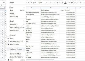 How To Publish An Excel Spreadsheet On The Web