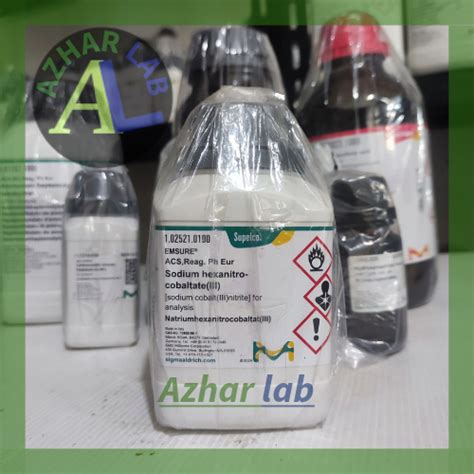 Jual Sodium Hexanitrocobaltate Iii Natrium Heksanitrokobaltat Iii Merck 102521 Eceran