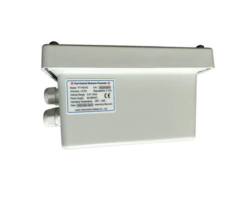 Wall Mounted Flow Meter Clamp On Pipe Type Ultrasonic Flow Meter