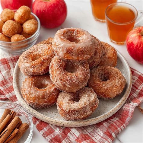 Easy Apple Cider Glazed Donuts Recipe 1