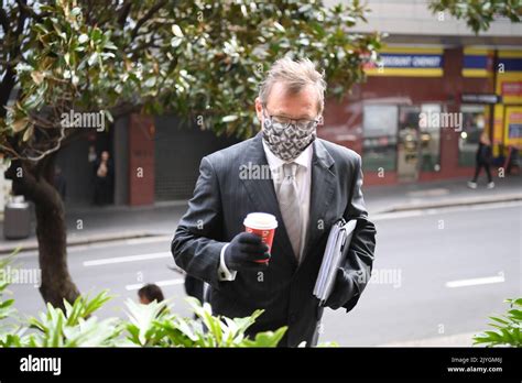 Former Home And Away Actor Joel Mcllroy Is Seen Arriving At The Downing