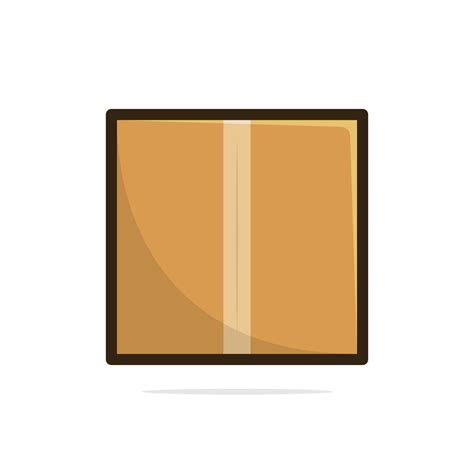 Cardboard Boxes Top View Vector Illustration Business And Cargo Object