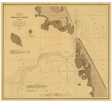 Oregon Inlet Marine Chart