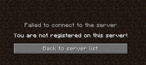You Are Not Registered On This Server · Issue 2686 · Authmeauthmereloaded · Github