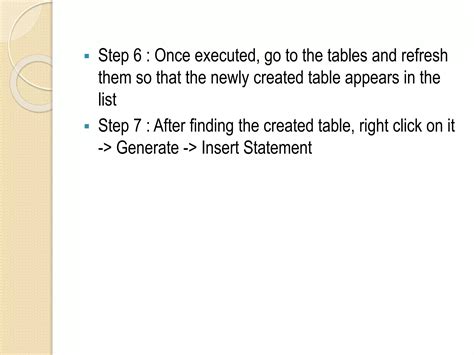 Sap Hana Manually To Insertdatatable Ppt