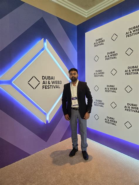 Rahul Prajapati On Linkedin Dubaiaiweb3festival Aiinnovation Web3