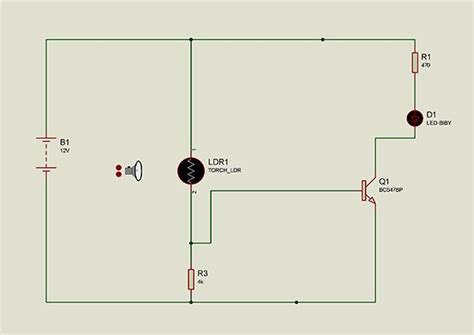 Simple But Effective Dark Light Sensor Using Transistor Based On The