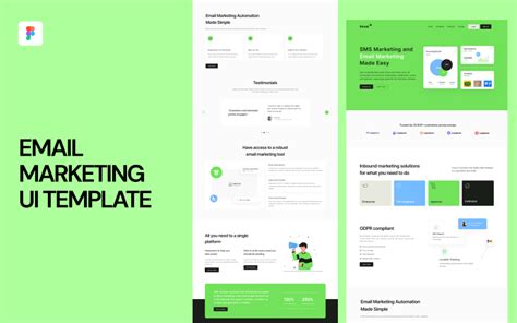 email marketing ui template 295240 templatemonster