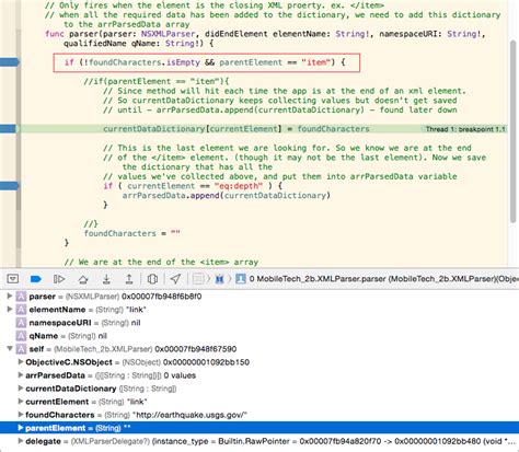 Ios Xcode 6 Stepping Into If Statement When Condition Is False