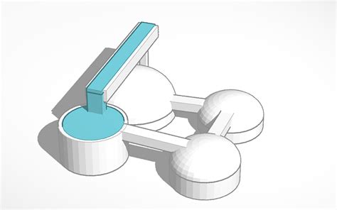 3d Design Water Treatment Plant And Aqueduct Tinkercad