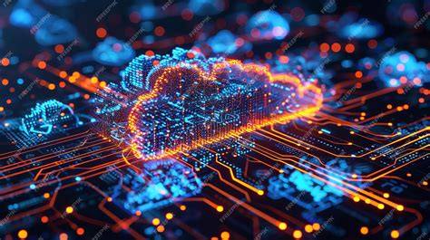 Premium Photo Hybrid Cloud Integration Hybrid Cloud Connection Generative Ai