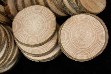 Premium Photo Small Piece Of Cut Wood Logs