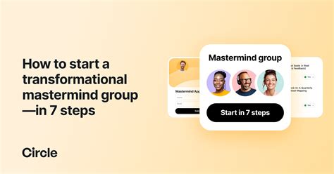 Start A Powerful Mastermind Group In 7 Steps Circle Blog