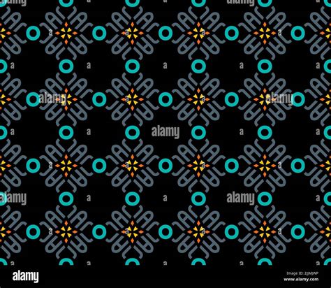 An Illustration Of Seamless Tile Pattern Perfect For Background Or