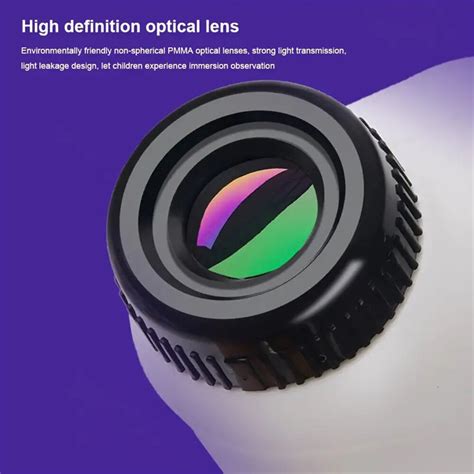 Mini Microscope Handheld Led Light Portable Microscope 60x 120x Magnification Educational