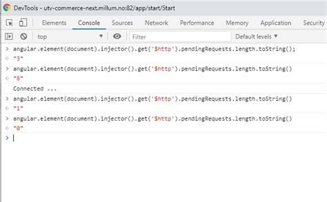 Help With Finding The Pendingrequests In The New Angular Version R