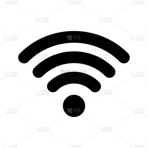 无线网络图标。矢量wi Fi无线局域网接入，无线wifi热点信号信号素材 花瓣网