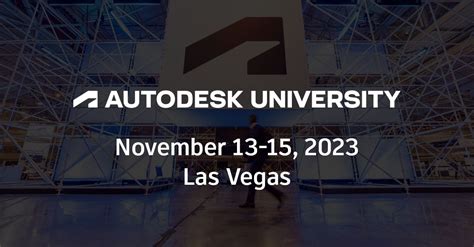 Autodesk University On Linkedin 📣 Mark Your Calendars Autodesk University Is Happening