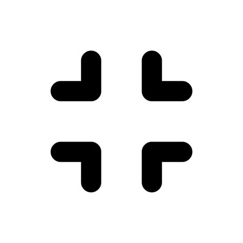 Fullscreen Exit Free Vector Icons On