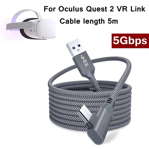 For Oculus Quest Link Cable M Usb Quick Charge Cables For Quest Vr Data Transfer Fast