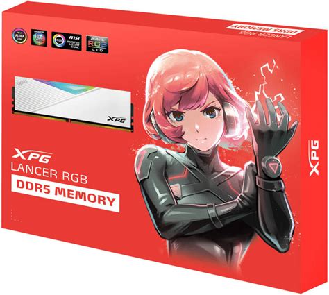 Adata Xpg Lancer Rgb 32gb 2 X16gb Ddr5 Desktop Memory 6000mhz Memory Speed Cas Latency 30